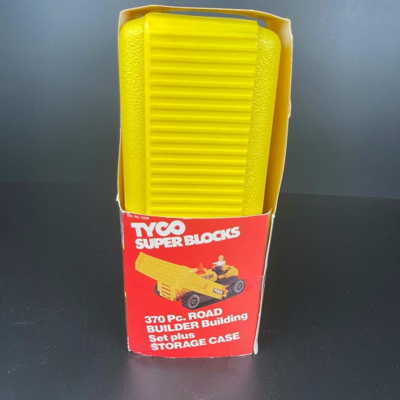 tyco | Toys | 986 Tyco Super Blocks Road Builder Deluxe Set | Poshmark